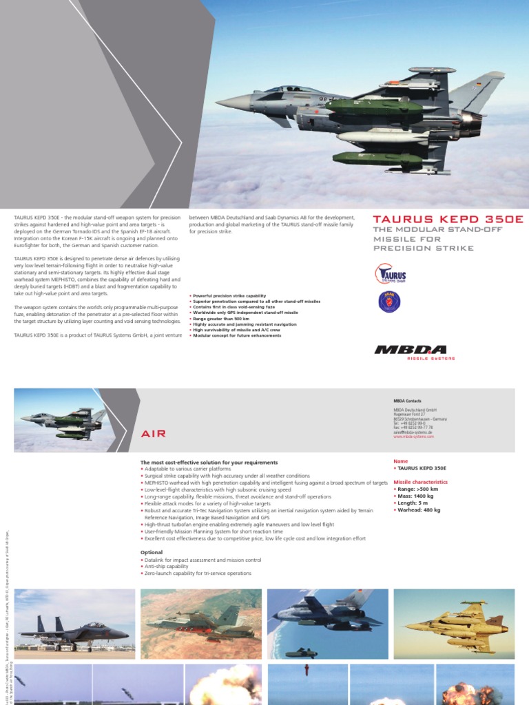 TAURUS | PDF | Military Technology | Military Science