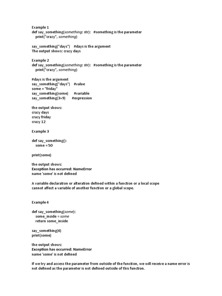 Discussion Forum Cs 1101 Unit 2 | PDF | Parameter (Computer Programming) | Scope (Computer Science)