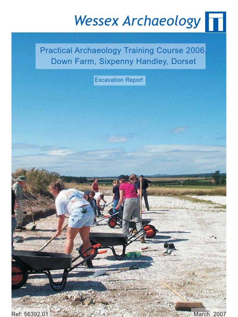 Practical Archaeology Training Course - 2006 | PDF | Excavation ...
