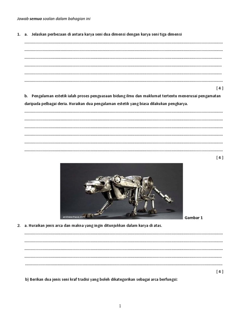 Soalan Sem 1 STPM SV Trial K.TRG | PDF