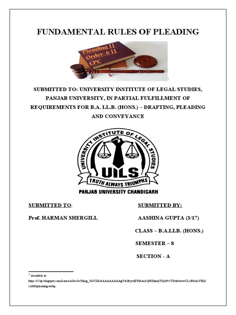 Pleadings | PDF | Pleading | Lawsuit