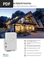 Deye Inverter Datasheet Overview | PDF | Alternating Current | Computer ...