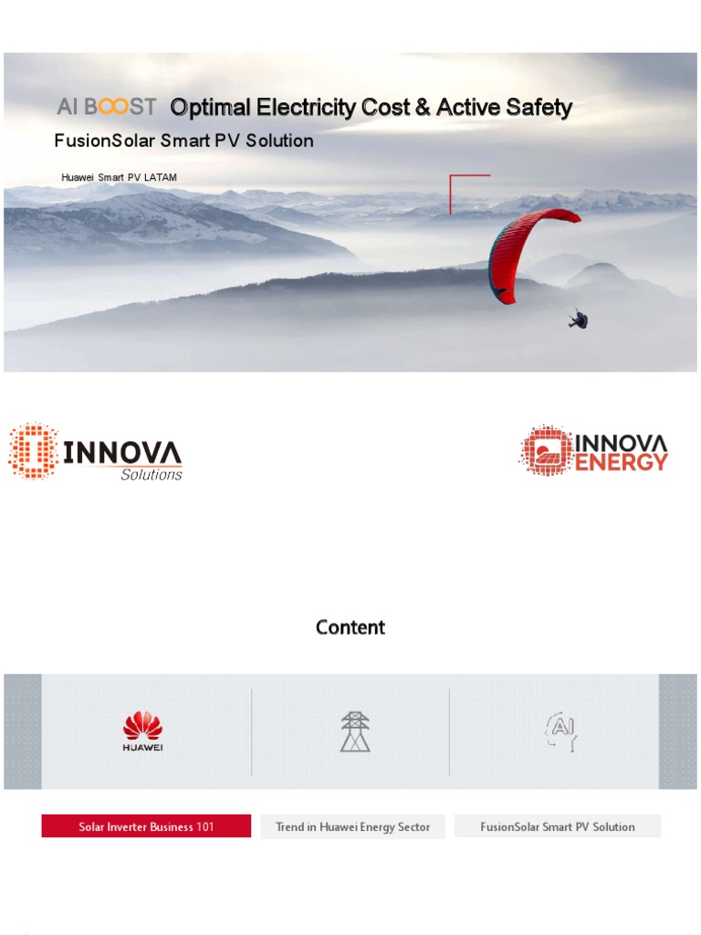 Huawei FusionSolar - Products For Residential and C&I Scenarios ...