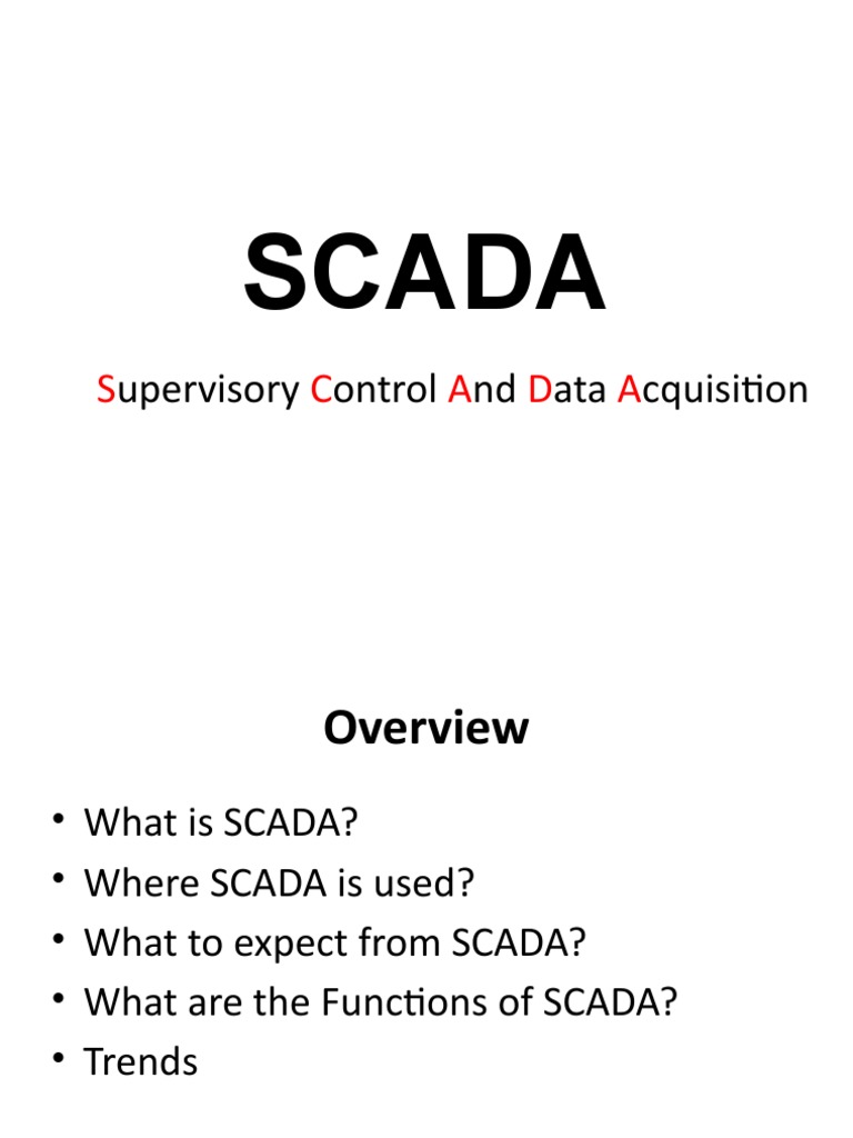 SCADA | PDF | Scada | Computing