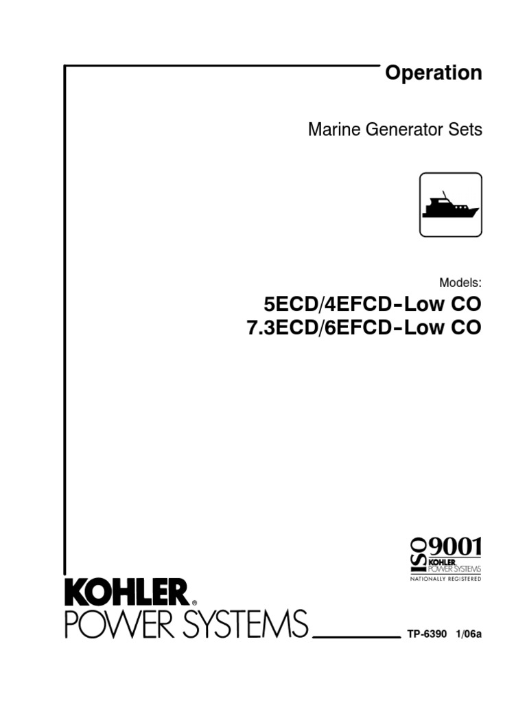 Kohler 5ecd Operation Manual | PDF | Electrostatic Discharge | Fuse ...