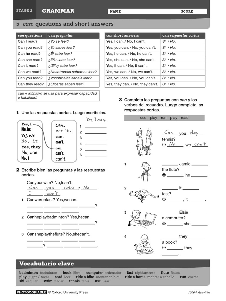 51 Can - Questions and Short Answers | PDF