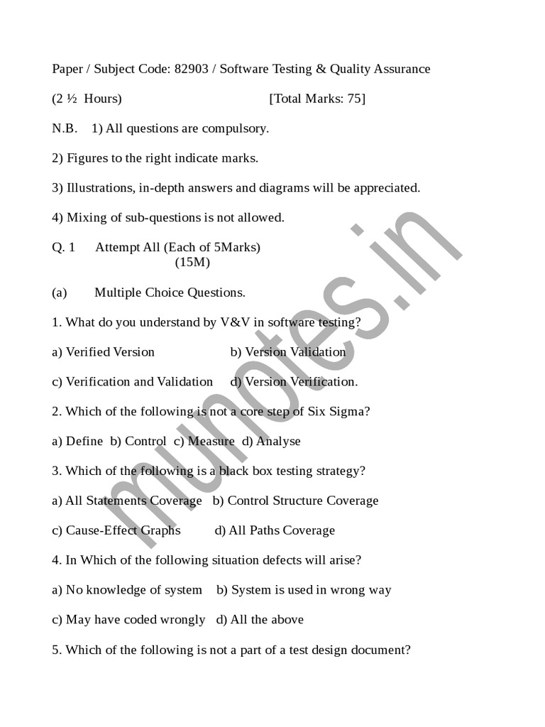 ST April19 | PDF | Software Testing | Quality Assurance