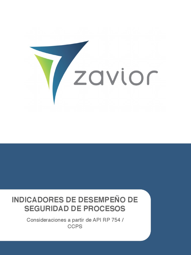 Indicadores API RP 754 CCPS RevC | PDF