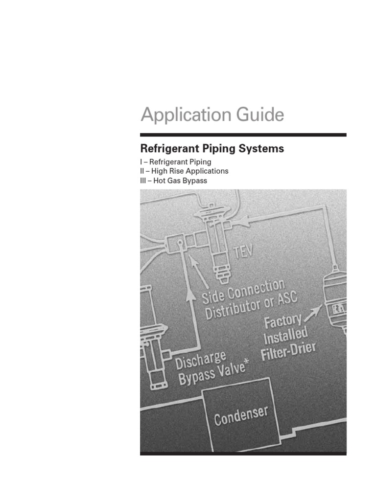 Refrigeration Piping | PDF | Heat Pump | Liquids