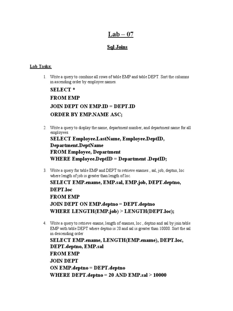 DBMS Lab 8 | PDF | Computer Programming | Information Science DBMS Lab 8 | PDF | Computer Programming | Information Science