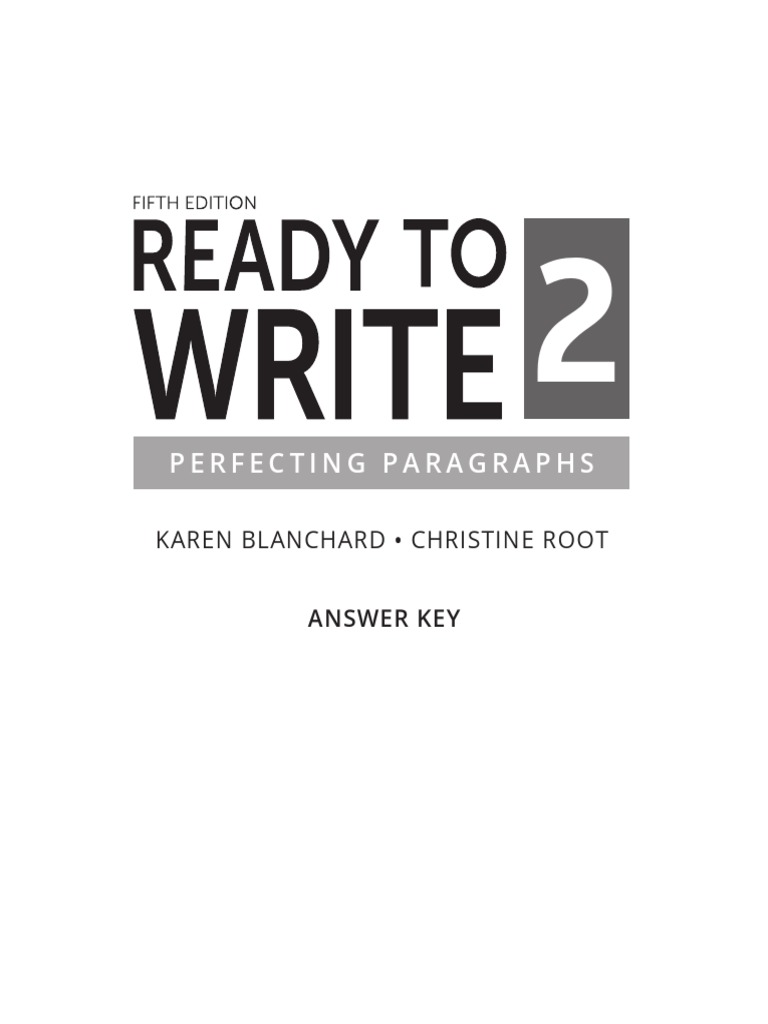 Ready To Write 2 Answer Key | Download Free PDF | San Francisco ...