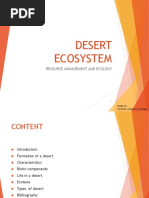 Sonoran Desert Ecosystem Guide | PDF | Food Web | Ecosystem