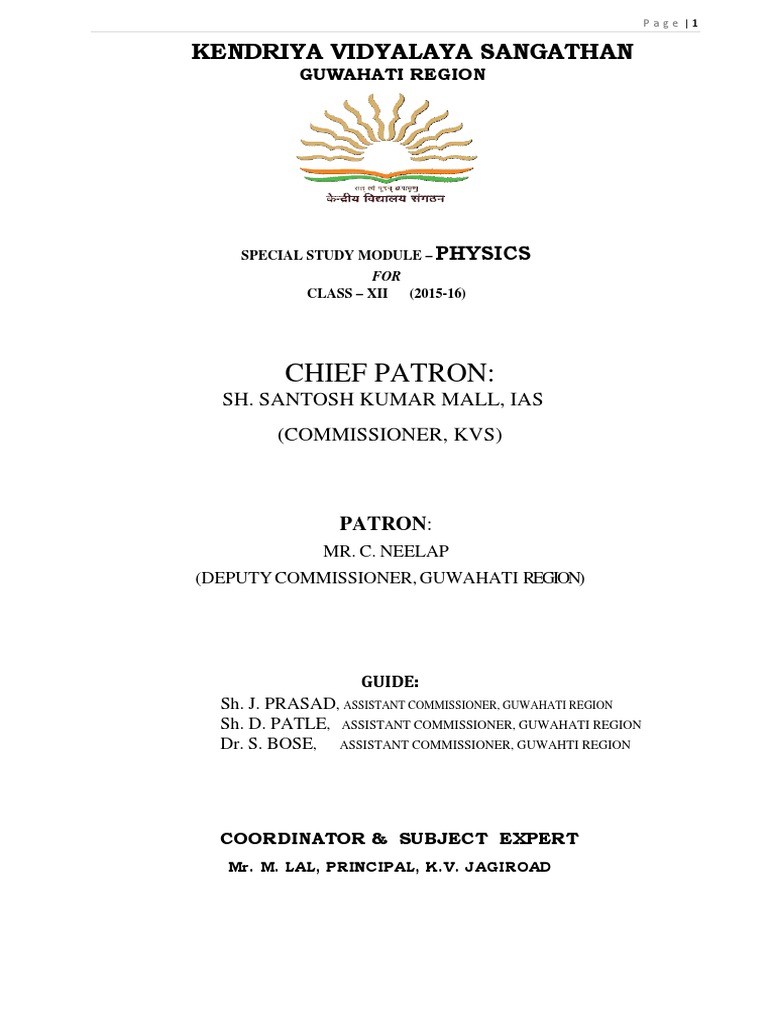 Physics Pdf Inductor Electromagnetic Induction