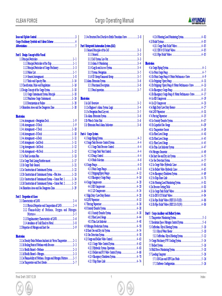 Cargo Operating Manual | PDF | Valve | Mechanical Engineering