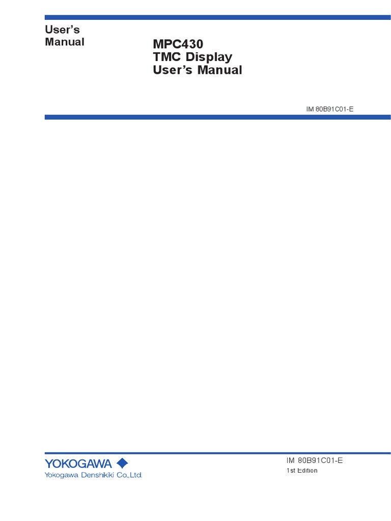 IM MPC430 E 1st | PDF | Menu (Computing) | Menu