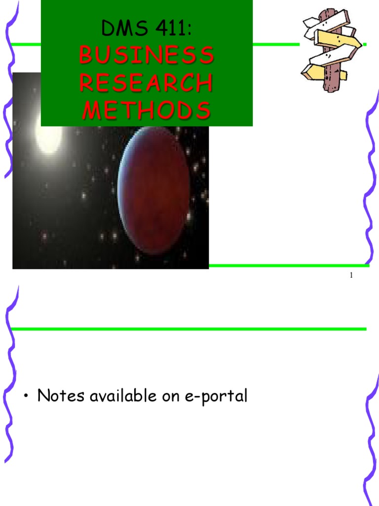 Lecture 1 DMS 411 Introduction | PDF | Scientific Method | Inquiry