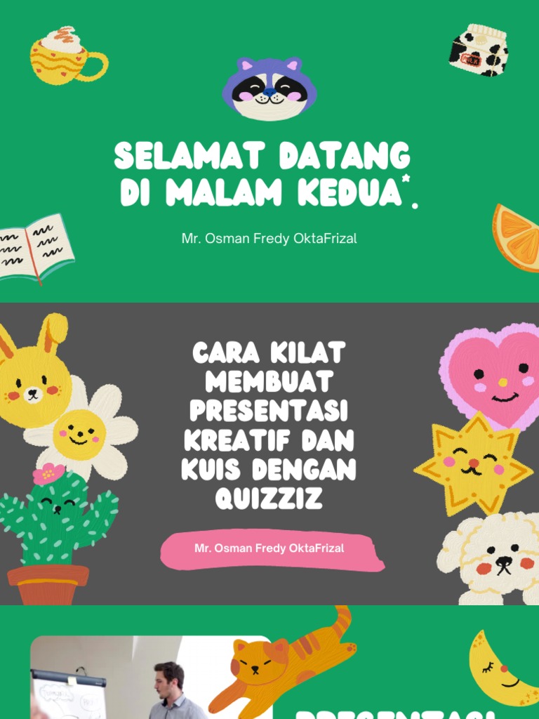 Presentasi & Kuis Interaktif | PDF | Pengembangan Diri