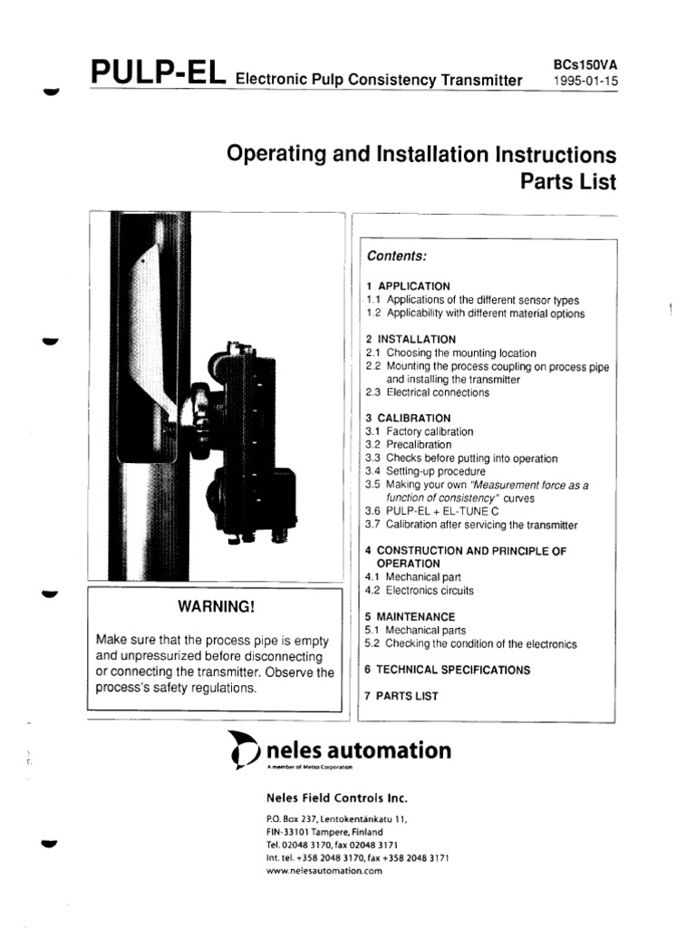 PULP-EL Manual | PDF