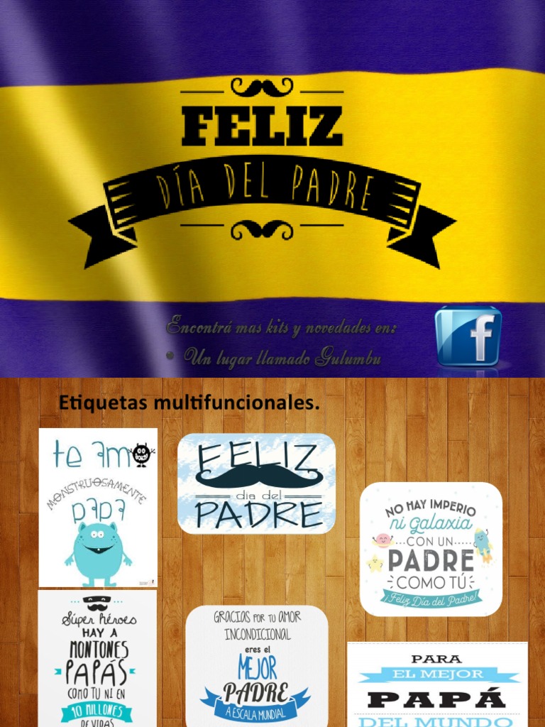 Kit Dia Del Padre Boca Pdf