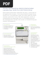 Handleiding Digitale Meter Elektriciteit | PDF