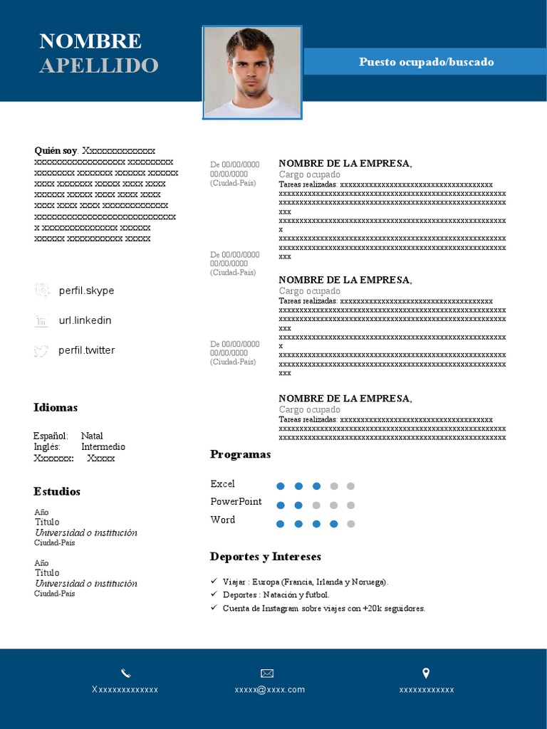 117 Curriculum Vitae Decathlon | PDF | Office Suites para Windows ...