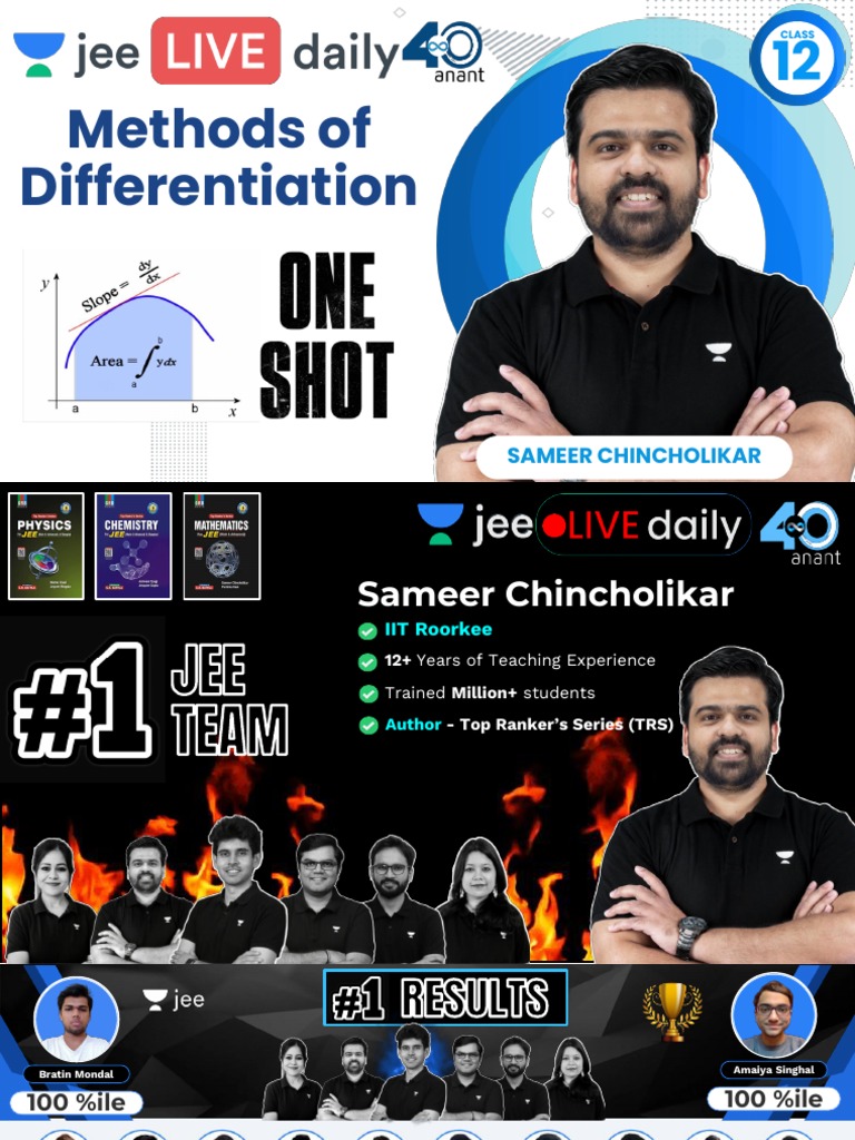 L 1 Methods Of Differentiation Pdf Derivative Trigonometric