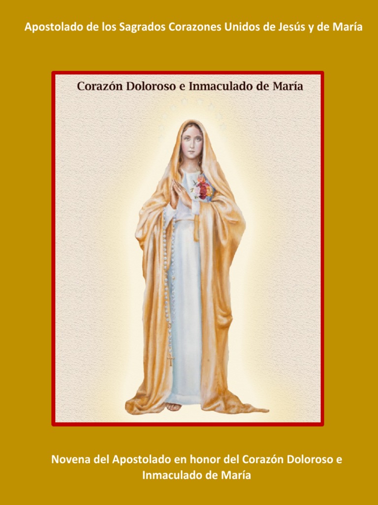 Novena al Corazón Doloroso de María | PDF | María, madre de Jesús | Rosario
