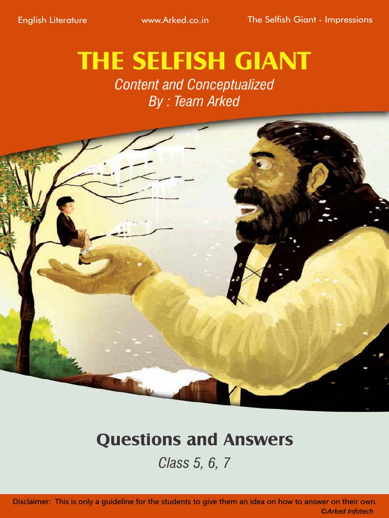 The Selfish Giant | PDF