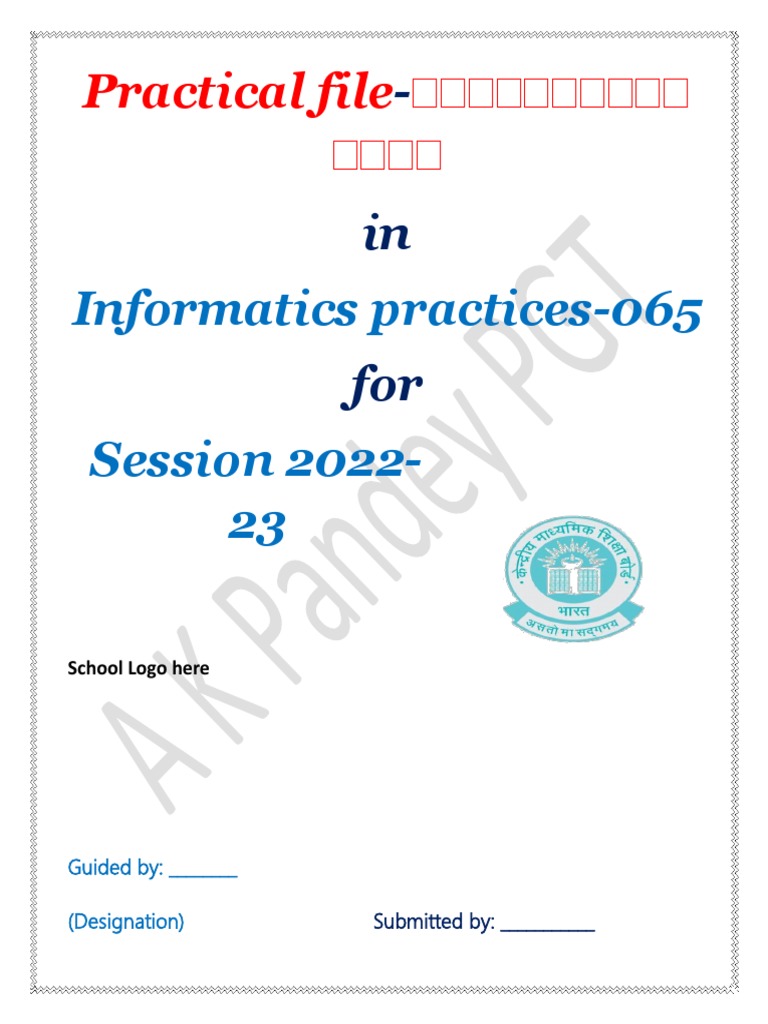 Final Practical File 2022-23 | PDF | Table (Database) | Computer Data