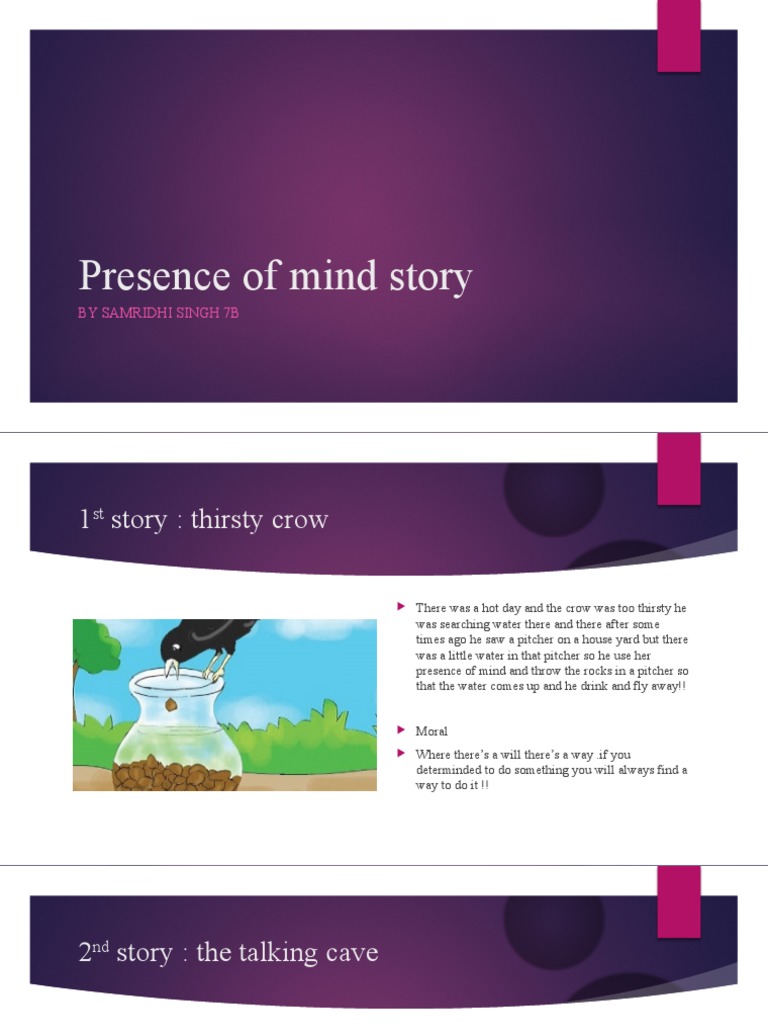 Presence of Mind Story | PDF