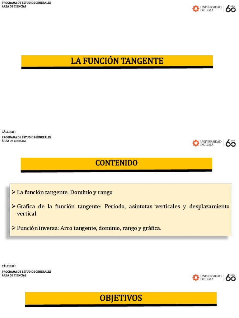 Las Funciones Tangente y Arcotangente | PDF | Función (Matemáticas ...
