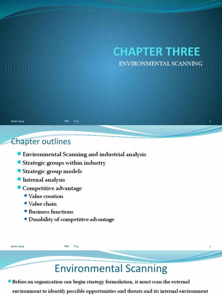 Strategic Management Ch 3 And 4 Pdf Forecasting Prediction
