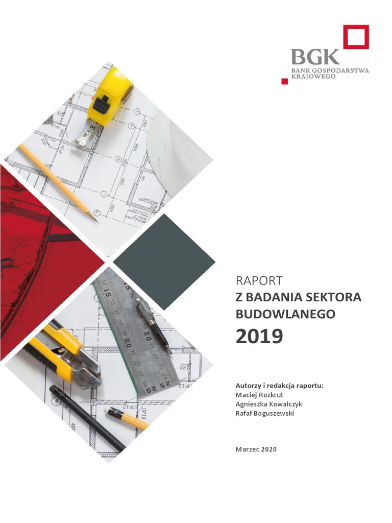 Raport Z Badania Sektora Budowlanego | PDF Raport Z Badania Sektora Budowlanego | PDF
