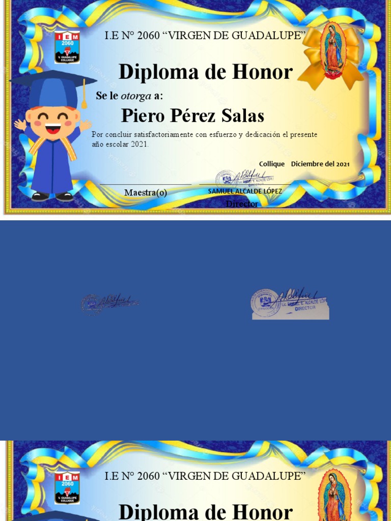 Diplomas Editables en Power Point 2060 | PDF