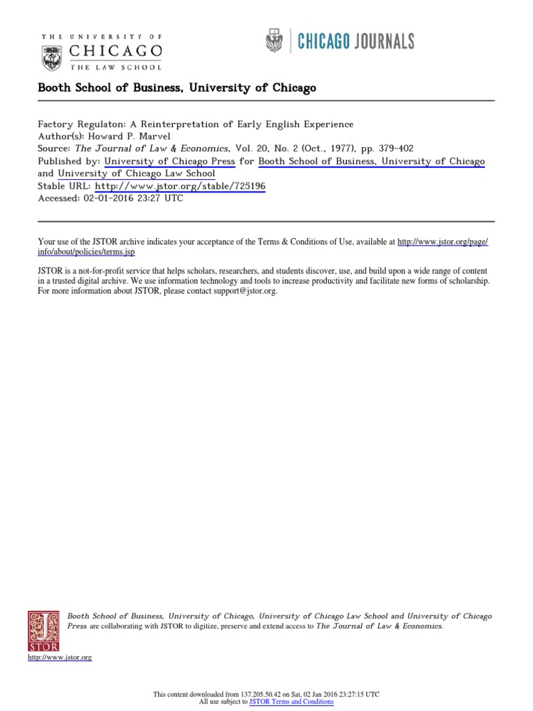 1833 Factory Act: A Historical Analysis | PDF | Elasticity (Economics)