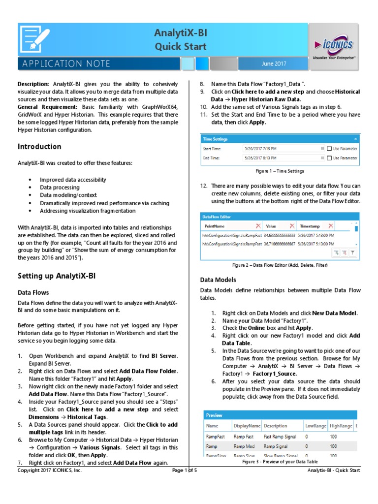 Analytix-BI - Quick Start | PDF | Chart | Data