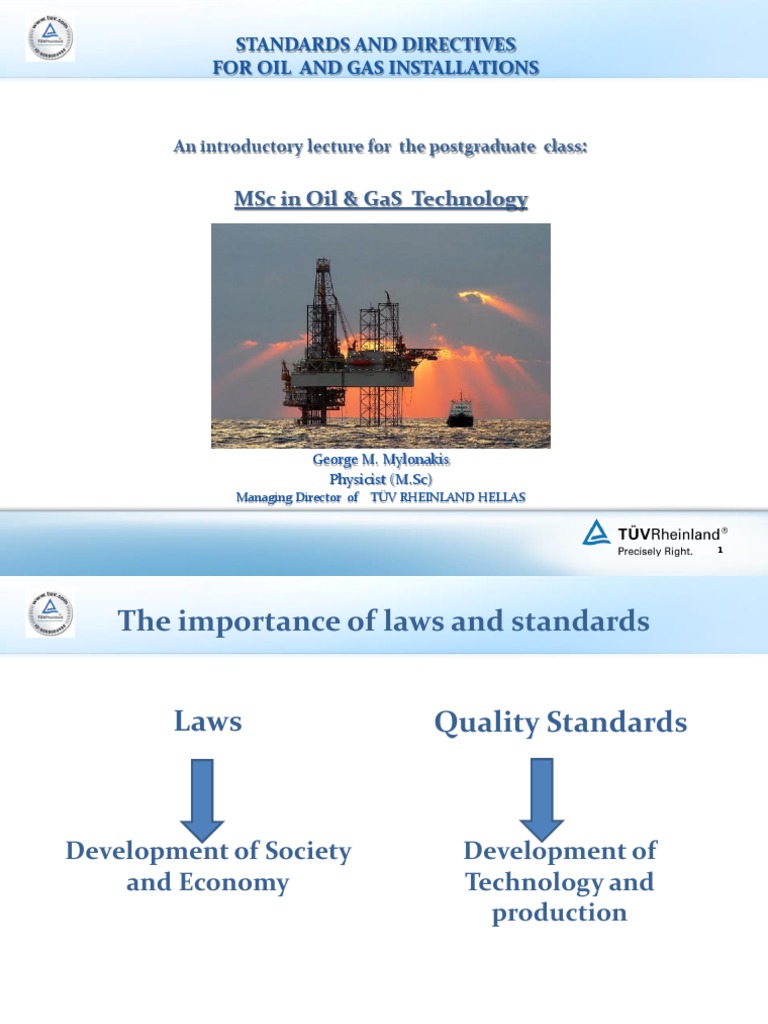 Oil Gas Quality Standards Presentation Tei Kabalas Dec 2014 | PDF ...