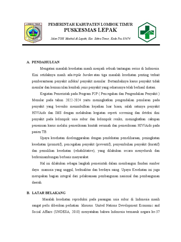 Program Catin Sehat Tanpa HIV/AIDS | PDF