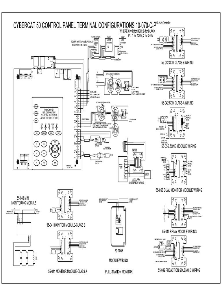 Cybercat 50 Wiring Diagram 2018 | PDF