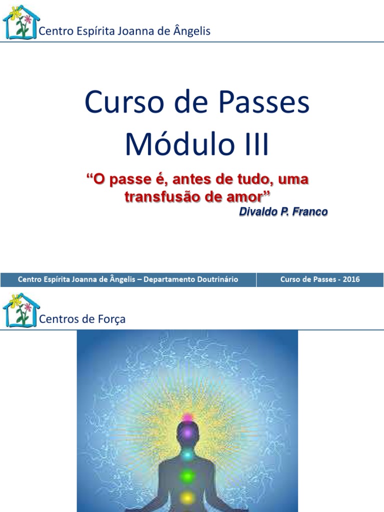 Curso de Passes Módulo 3 | PDF | Chacra | Corpo humano
