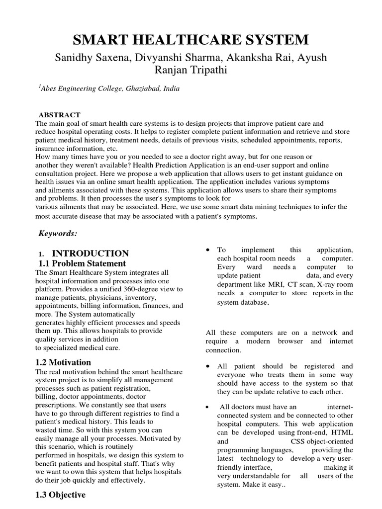 Ieee Report | PDF | Java (Software Platform) | Hospital