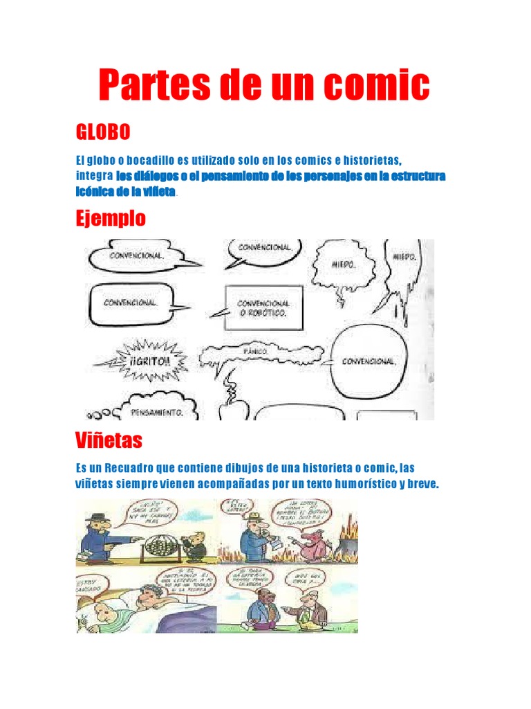 Partes de Un Comic | PDF