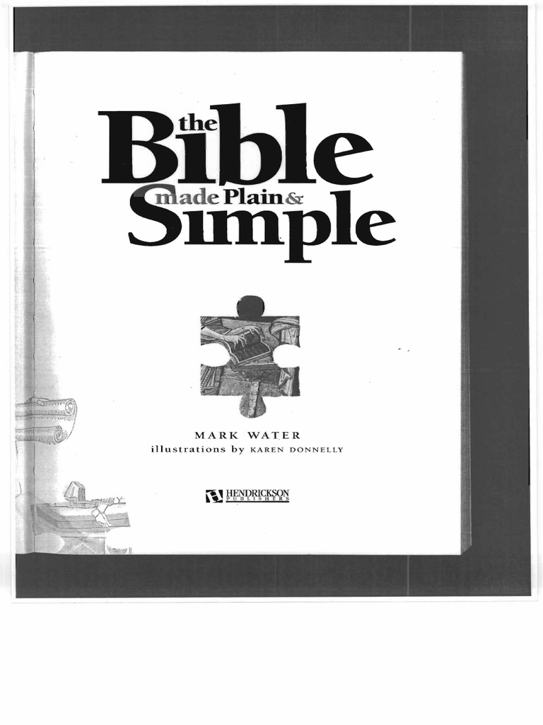 The Bible Made Plain & Simple | Download Free PDF | Dead Sea Scrolls ...