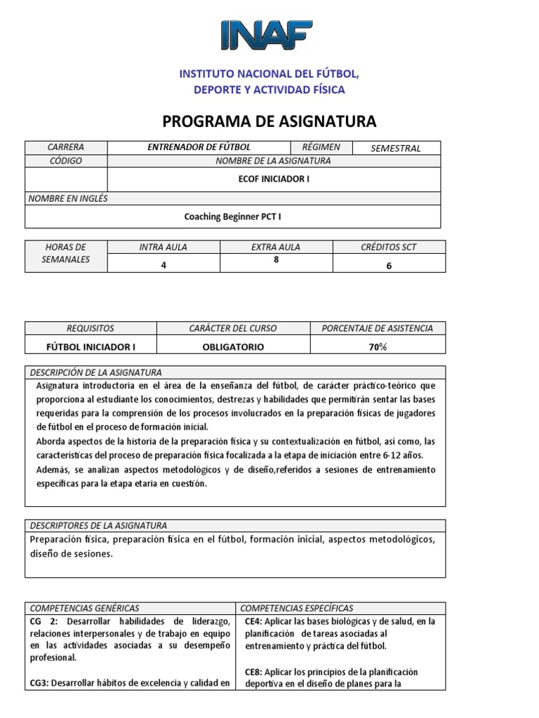 Introducción a ECOF para Entrenadores | PDF | Aprendizaje | Enseñando
