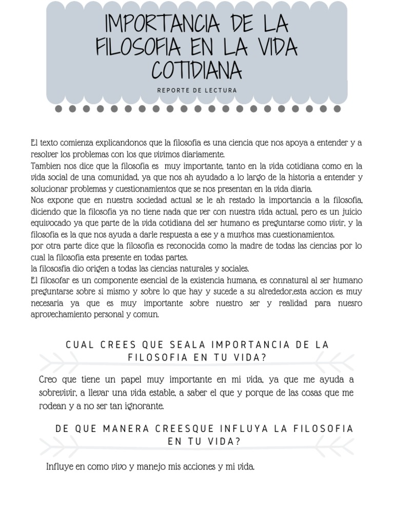 Filosofia | PDF | Filosofía | Relaciones personales, crianza y ...