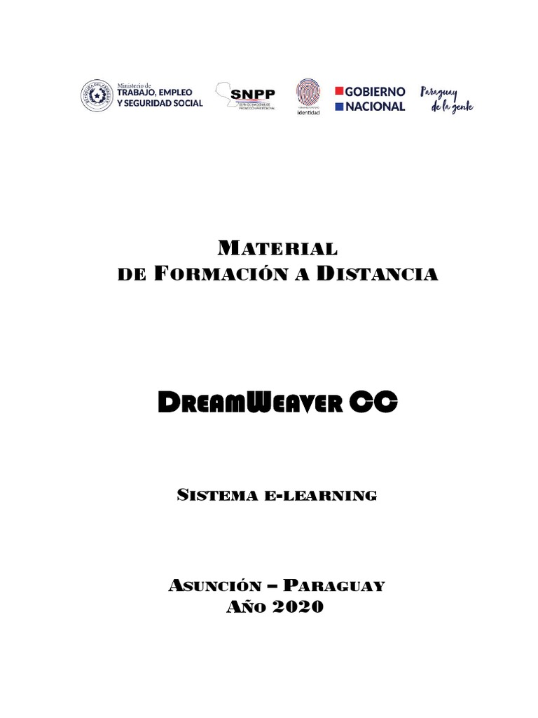 Manual de Dreamweaver CC Unidad 7 | PDF | Adobe Dreamweaver | Ventana ...
