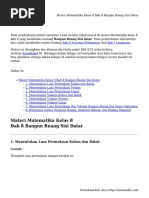 Soal Dan Pembahasan Lat Uh Prisma Dan Limas | PDF