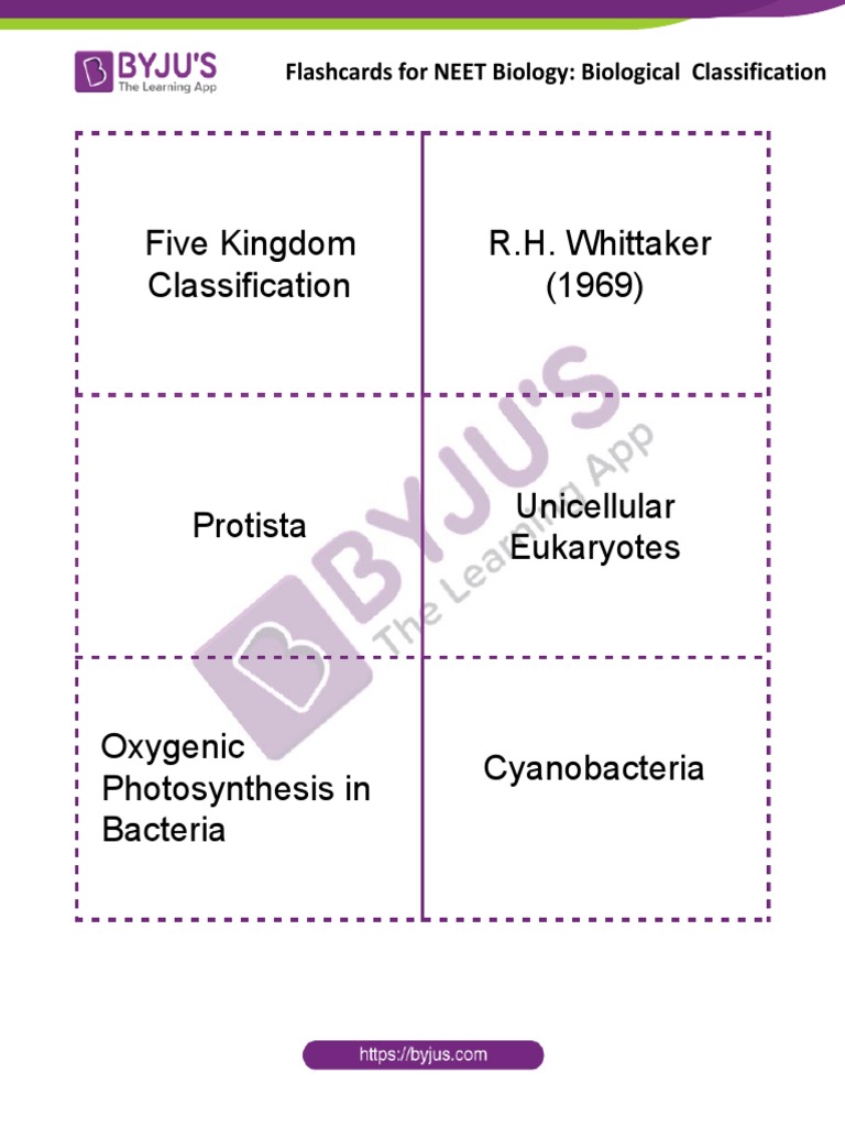 2.biological Classification | PDF