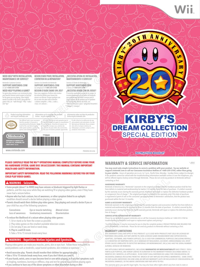 Dream Collection | PDF | Wii | Nintendo