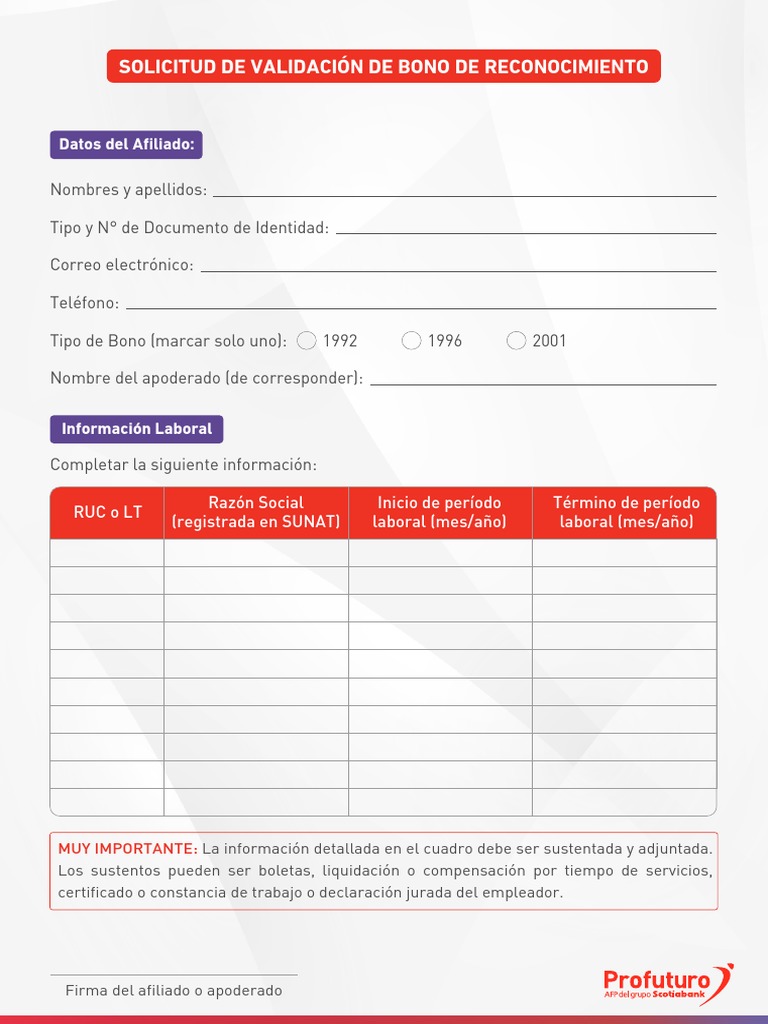 Solicitud de Validacion de Documentos BDR | PDF | Finanzas y dinero